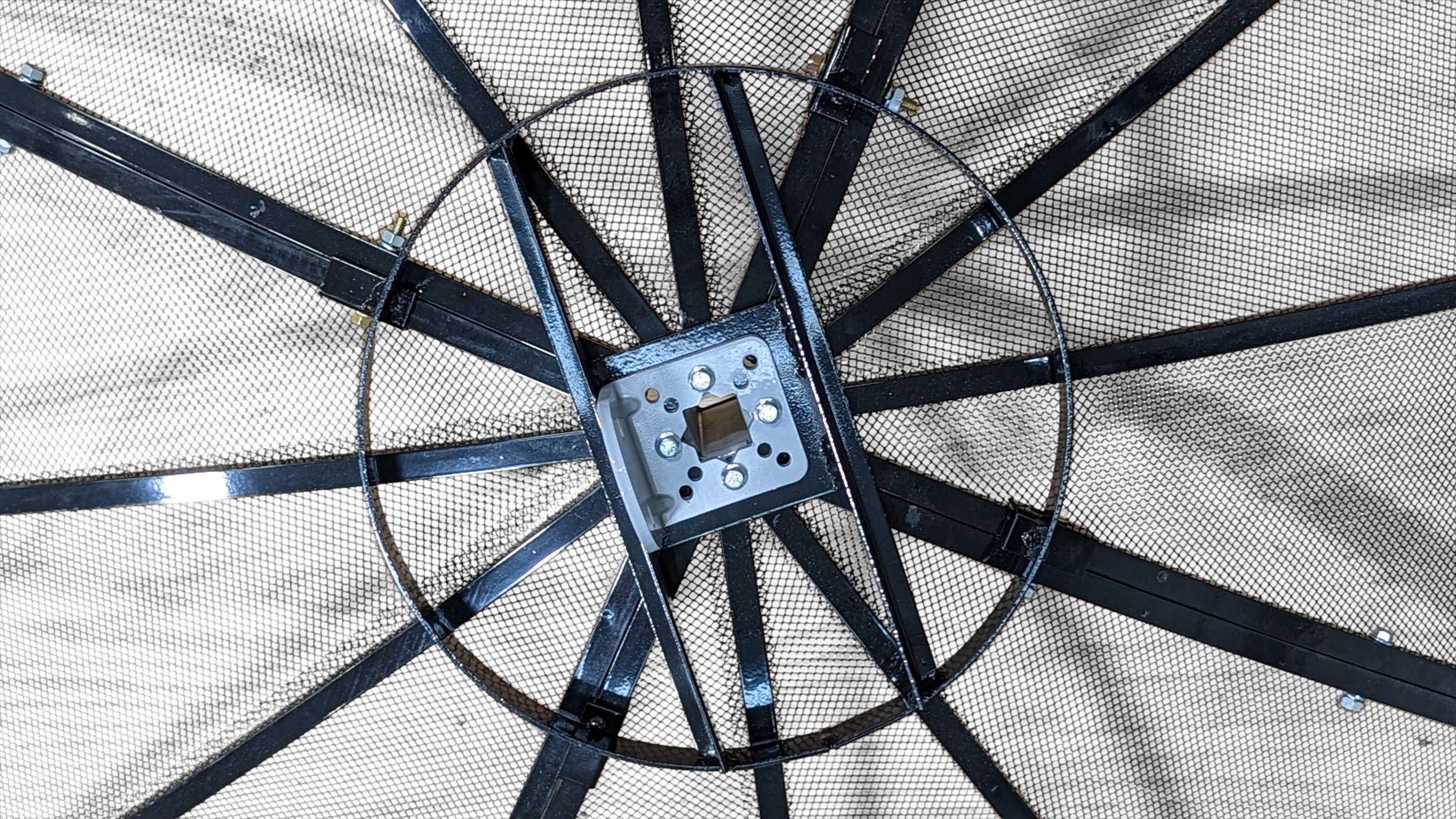 Dish Parabolic 4-Petal Gray Mesh 4 FT 120cm Antenna Parts Only ...