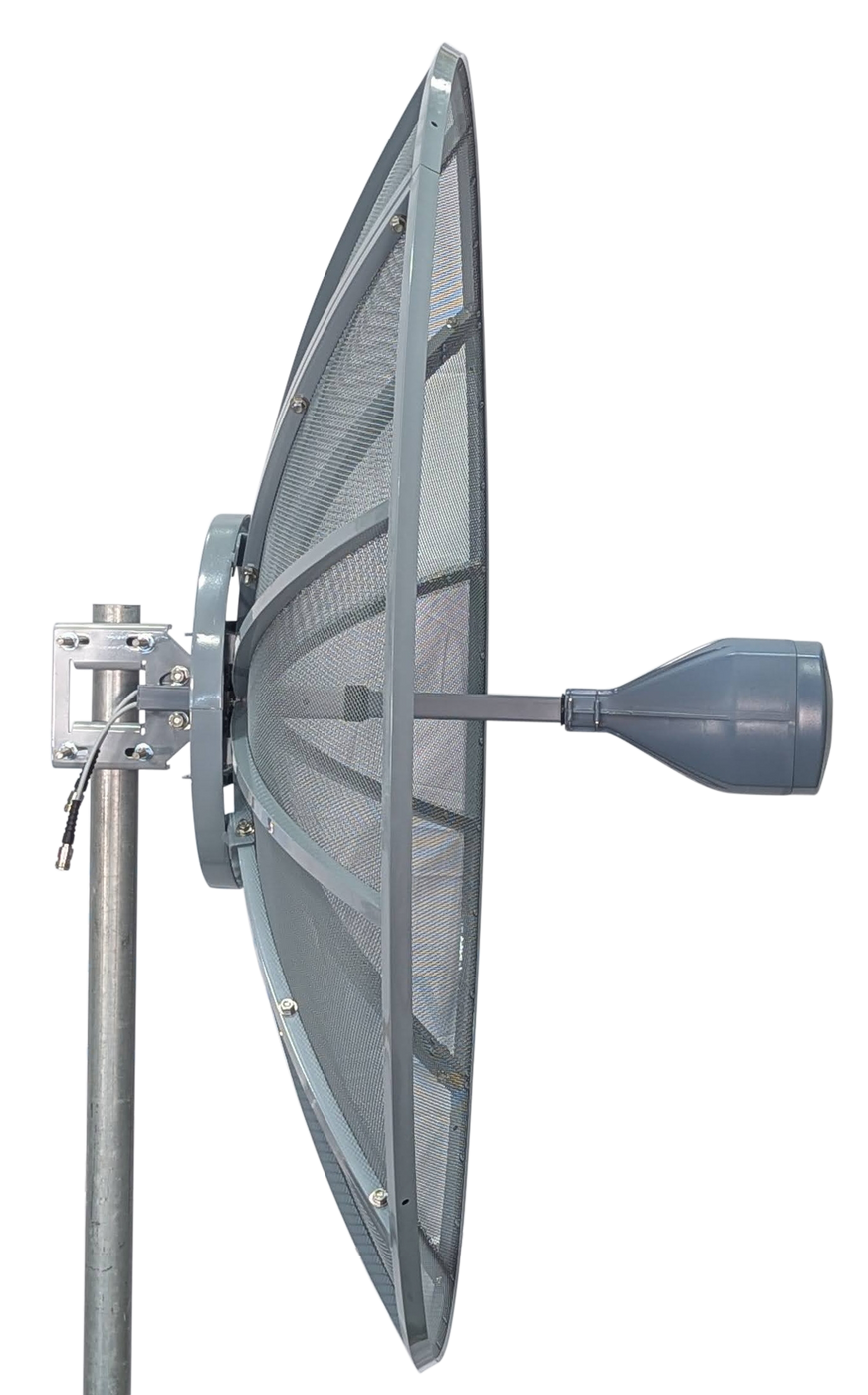 Ultra Wide Band 6 FT Dual Linear Circular* Pol UWB 600MHz - 10GHz Dish ...