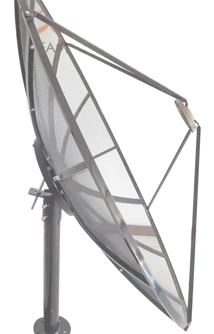 Mesh Petal Dish Parabolic 8 FT 240cm 2.4m No Feed Horn C-Band Antenna ...