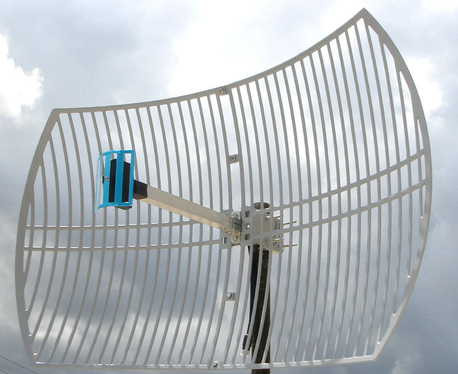 Grid Parabolic Antenna Dish WiFi 2.4GHz 2400 Mhz 24 dBi ...